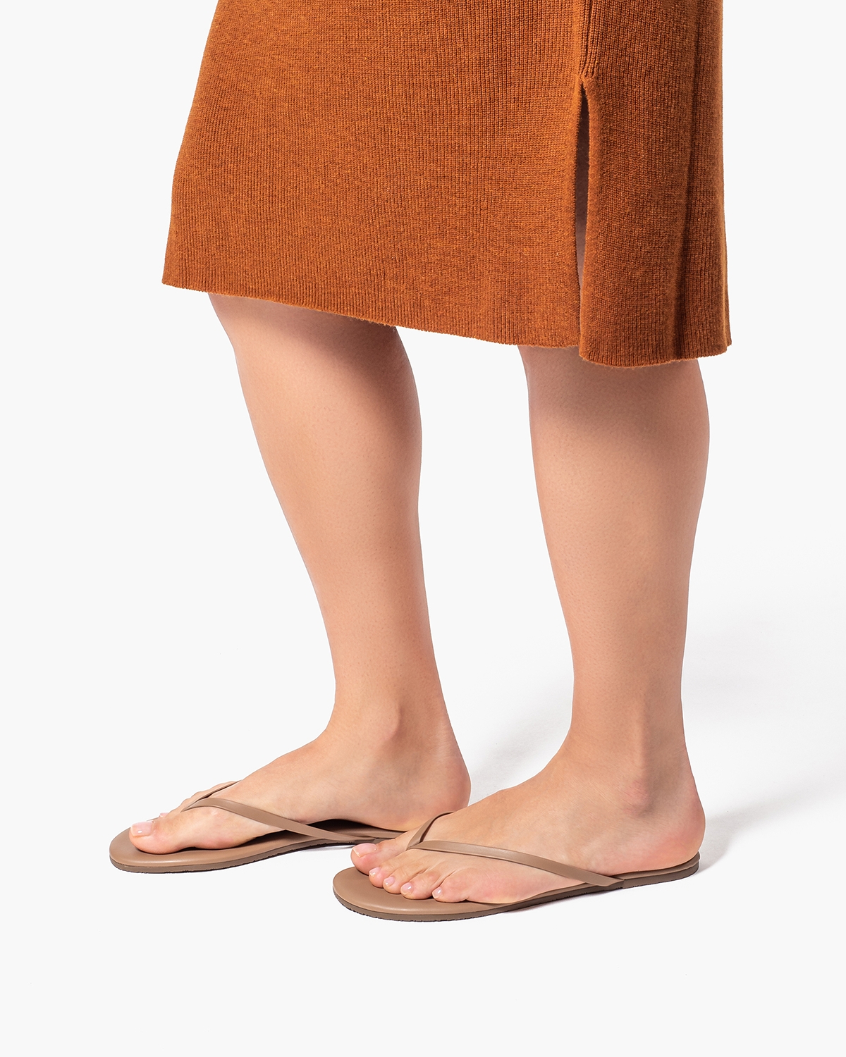 TKEES Tkees Foundations Leather Flip-Flops